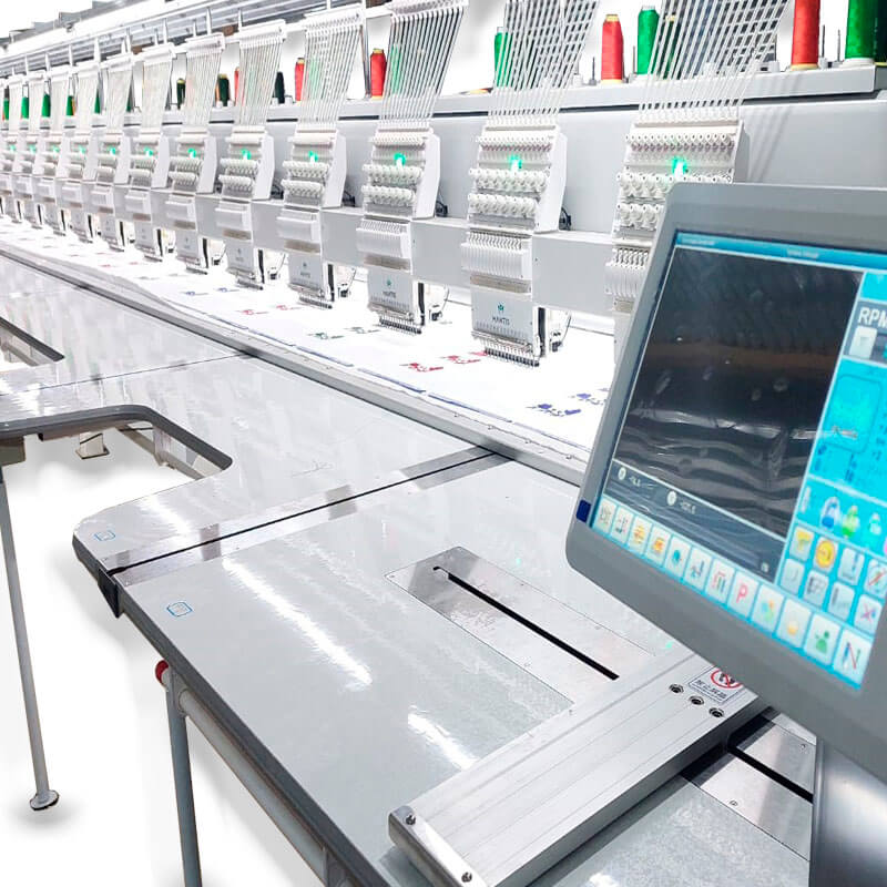 Bordadoras: BORDADORA 18 CABEZAS PLANA